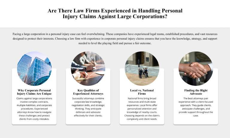 Are There Law Firms Experienced in Handling Personal Injury Claims ...
